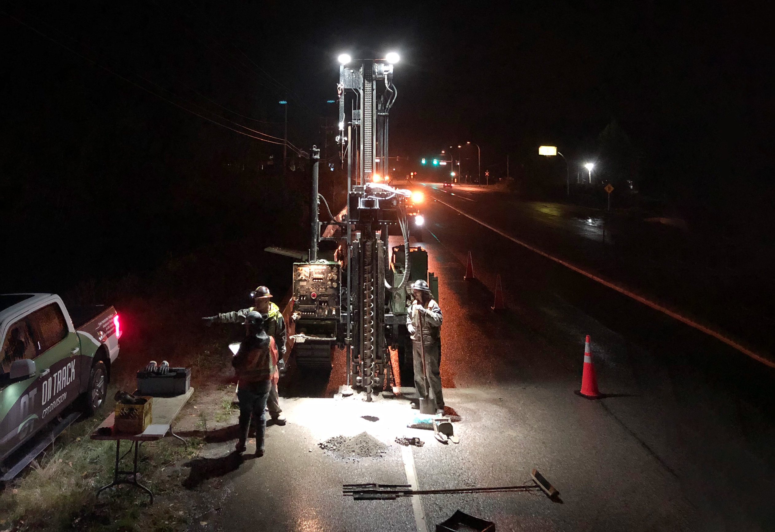 Auger Drilling - On Track Drilling Inc.